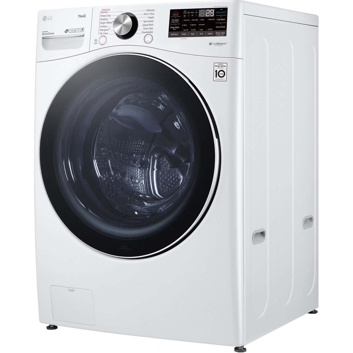 LG 27" Front Load Washer with Built-In Intelligence in White (WM4200HWA) – Rustic Kitchen & Bath
