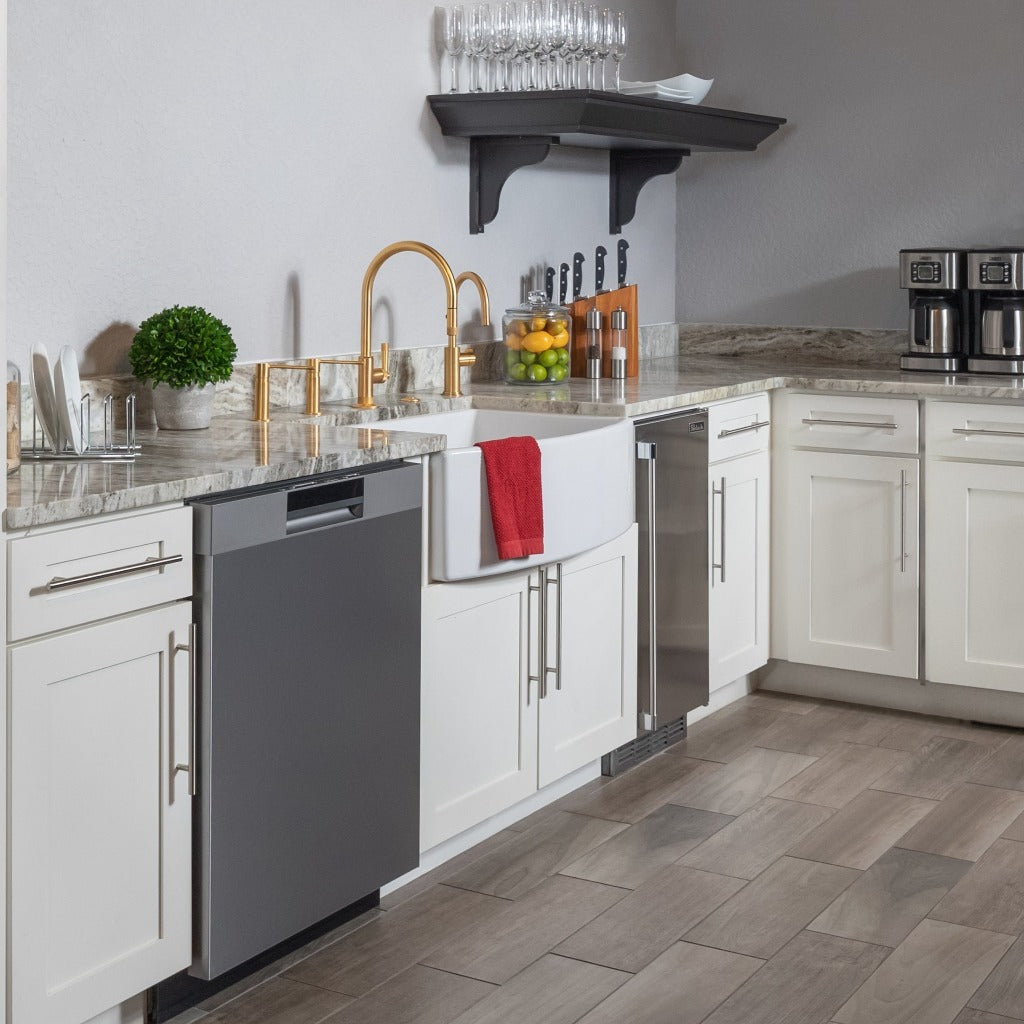 BREDA 24" Panel Ready ADA Compliant Custom Dishwasher (LUDWA30150 ...
