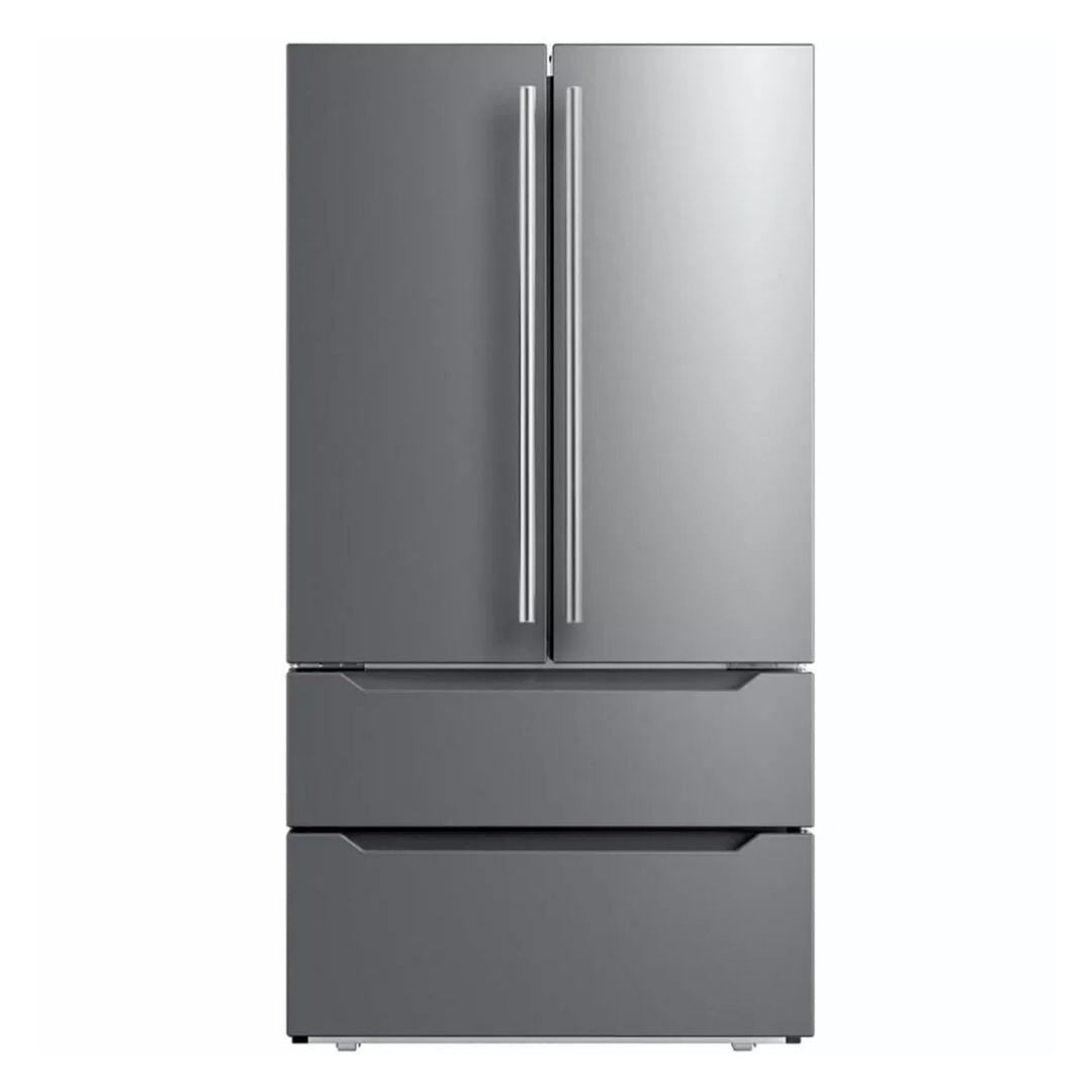 Midea 36" Counter-Depth 22.5 cu. ft. French Door Refrigerator ...