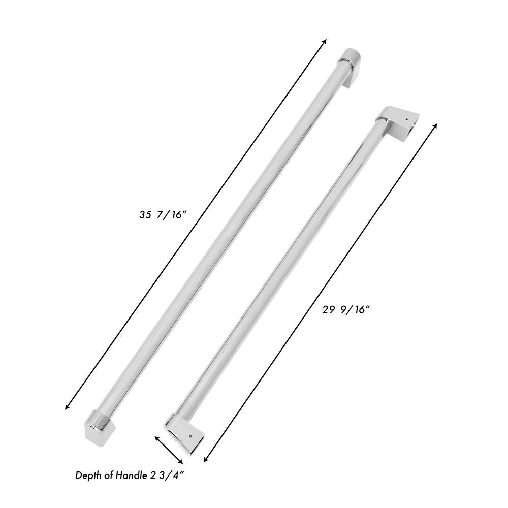 ZLINE 60" Built-in Refrigerator Handles (Set of 4) in Stainless Steel ...