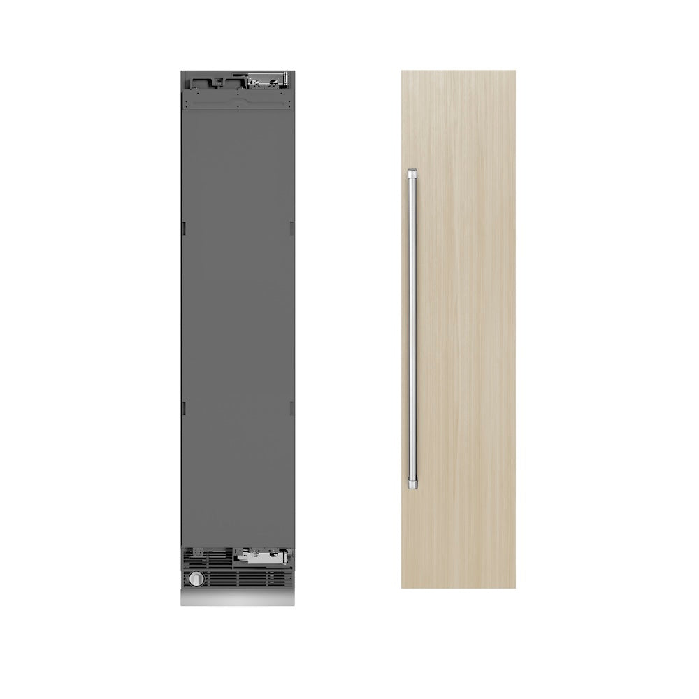 ZLINE 18" Panel Ready Right Hinge Column Freezer with Gray Interior ...