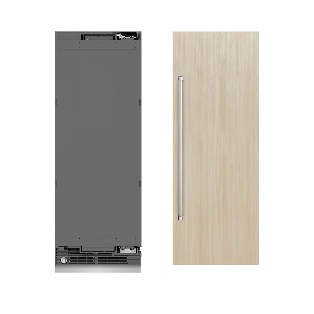 ZLINE 30" Panel Ready Column Refrigerator with Graphite Gray Interior ...