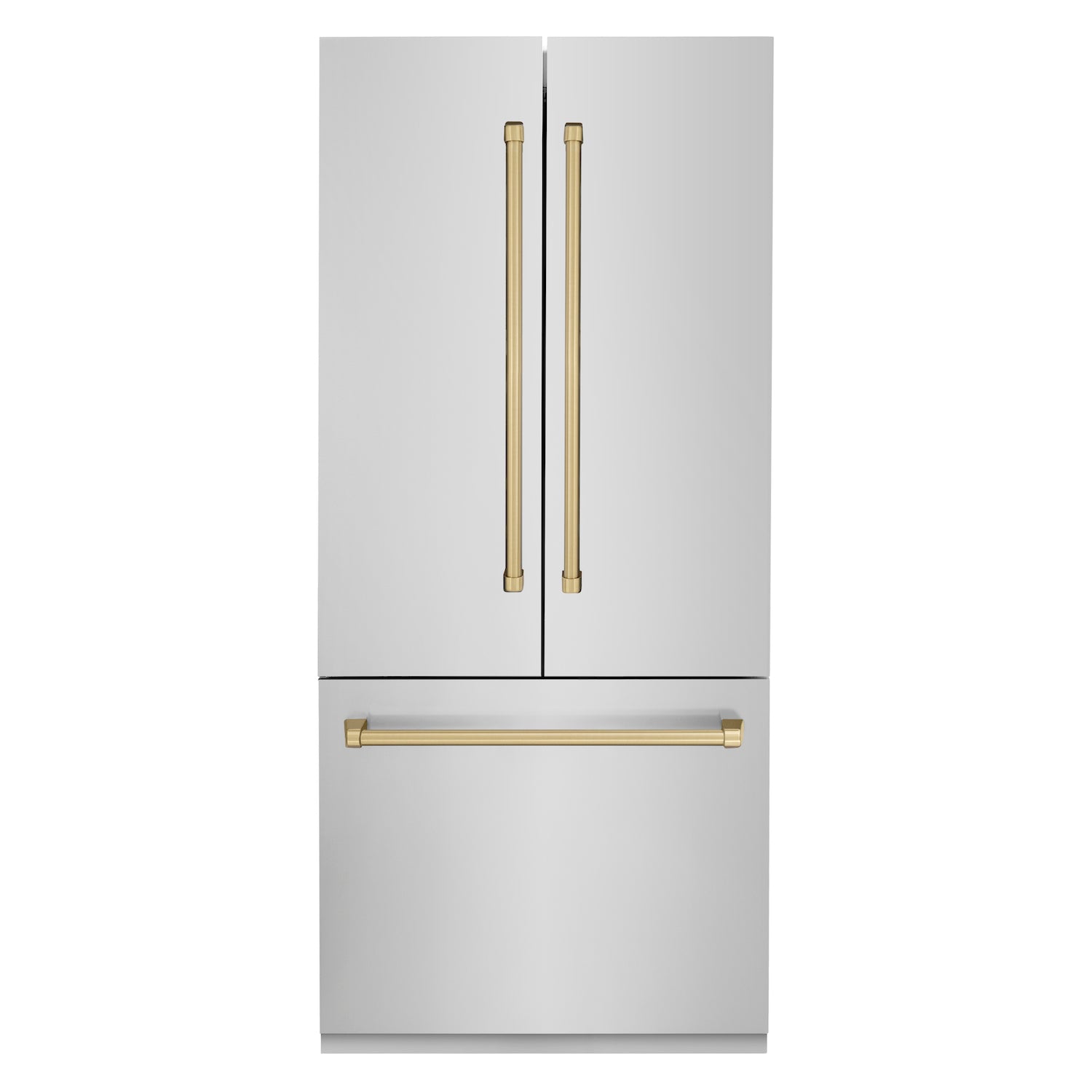 ZLINE 36" Autograph Edition Built-in Refrigerator - Champagne Bronze ...