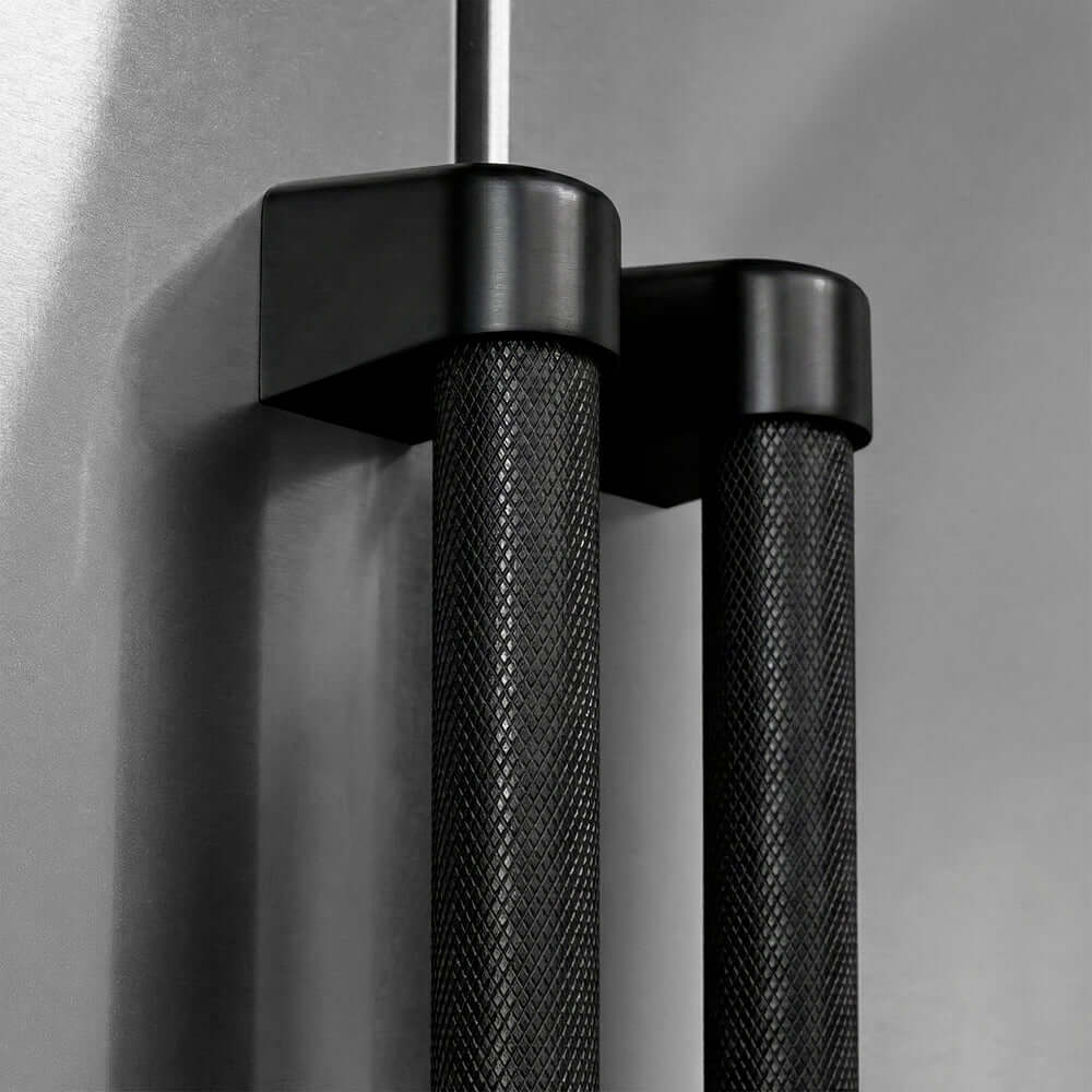 ZLINE 36" Freestanding French Door Refrigerator Helix Handles Set in ...