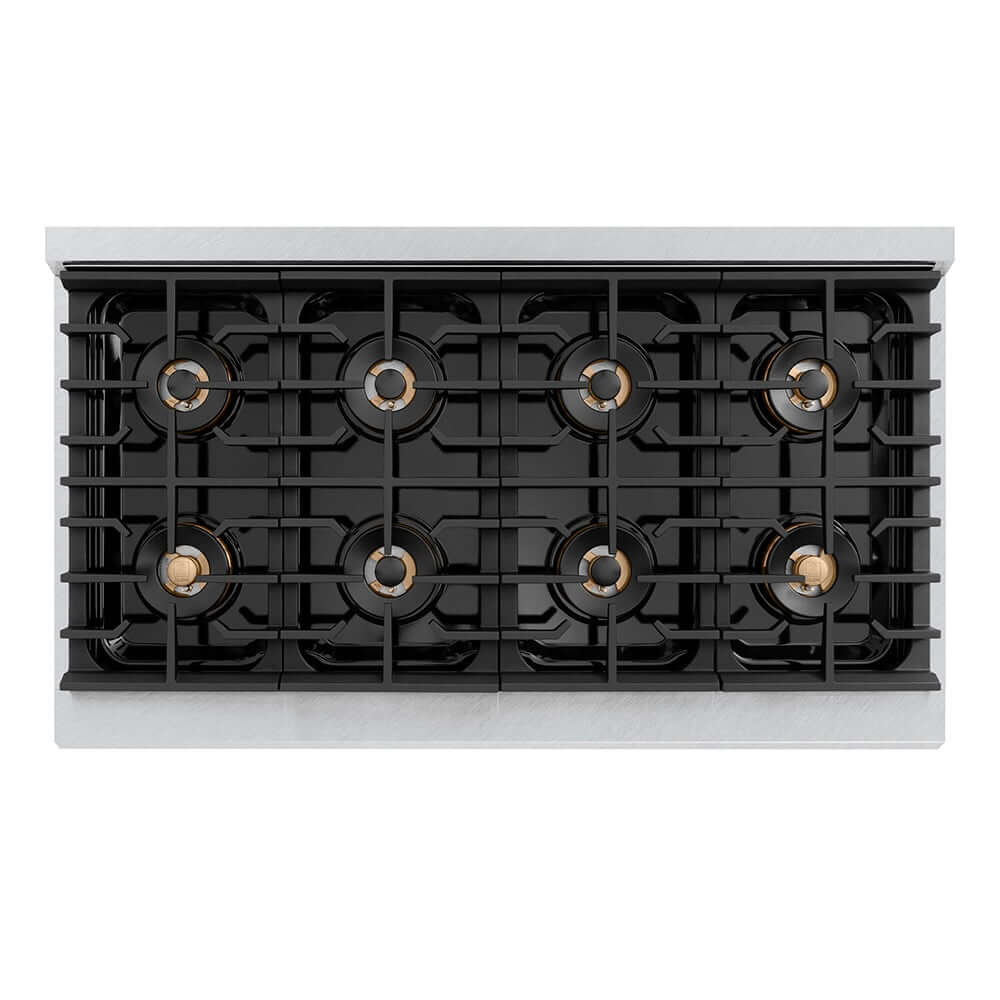 ZLINE Autograph Edition 48" Paramount Gas Range with DuoPro™ Cooktop in ...