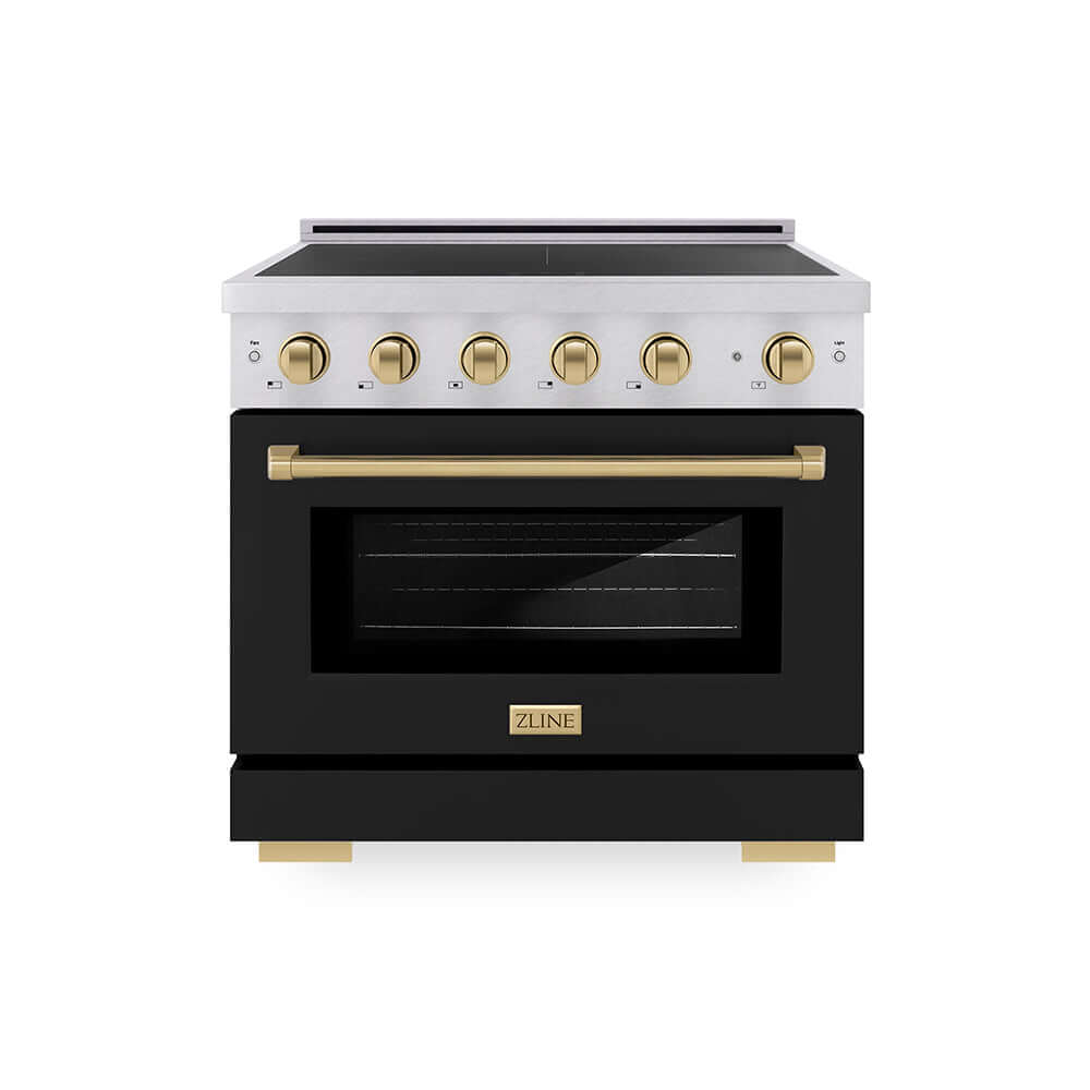 ZLINE Autograph Edition 36" Paramount Induction Range in Satin ...