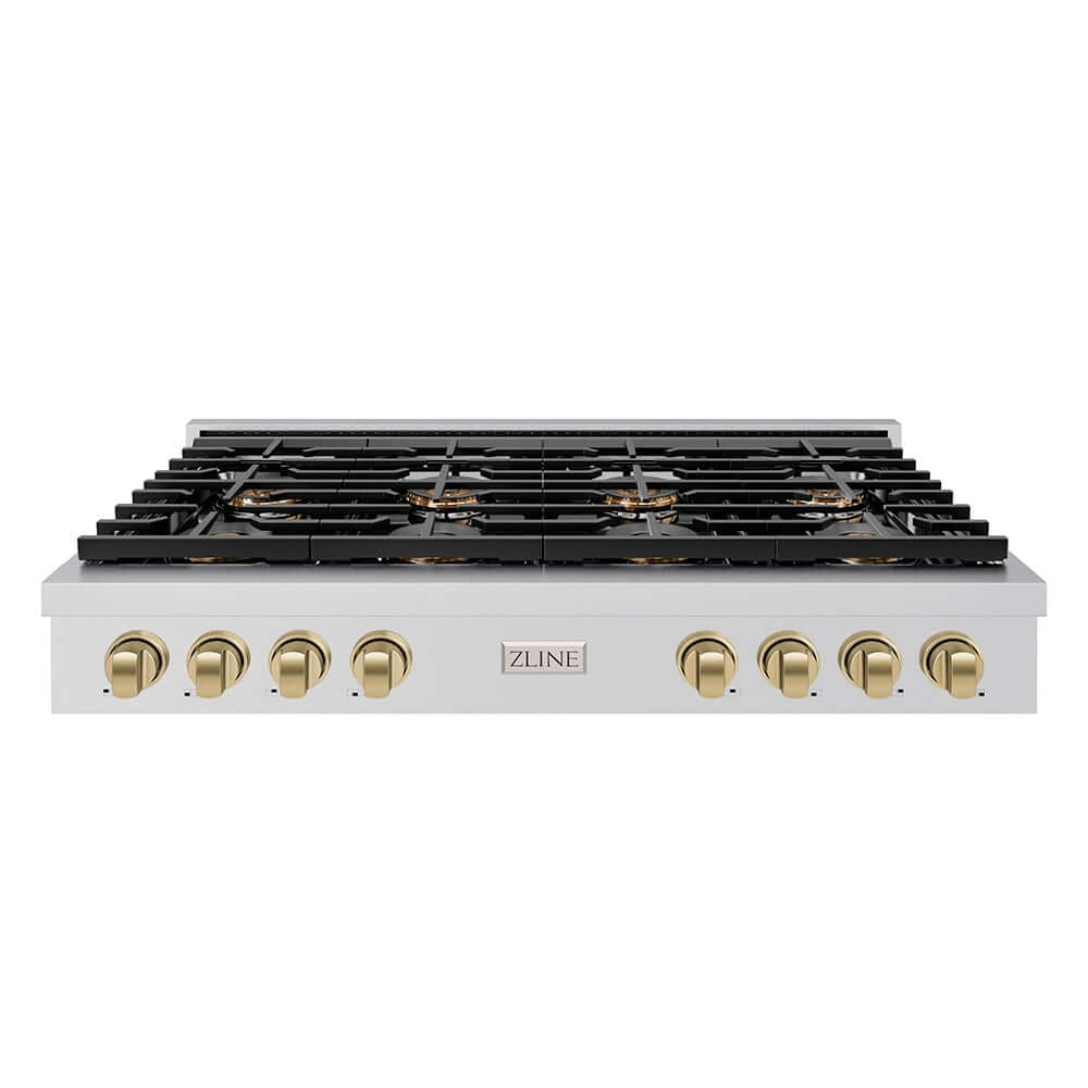 ZLINE Autograph Edition 48" Paramount Gas Rangetop with DuoPro™ Cooktop ...