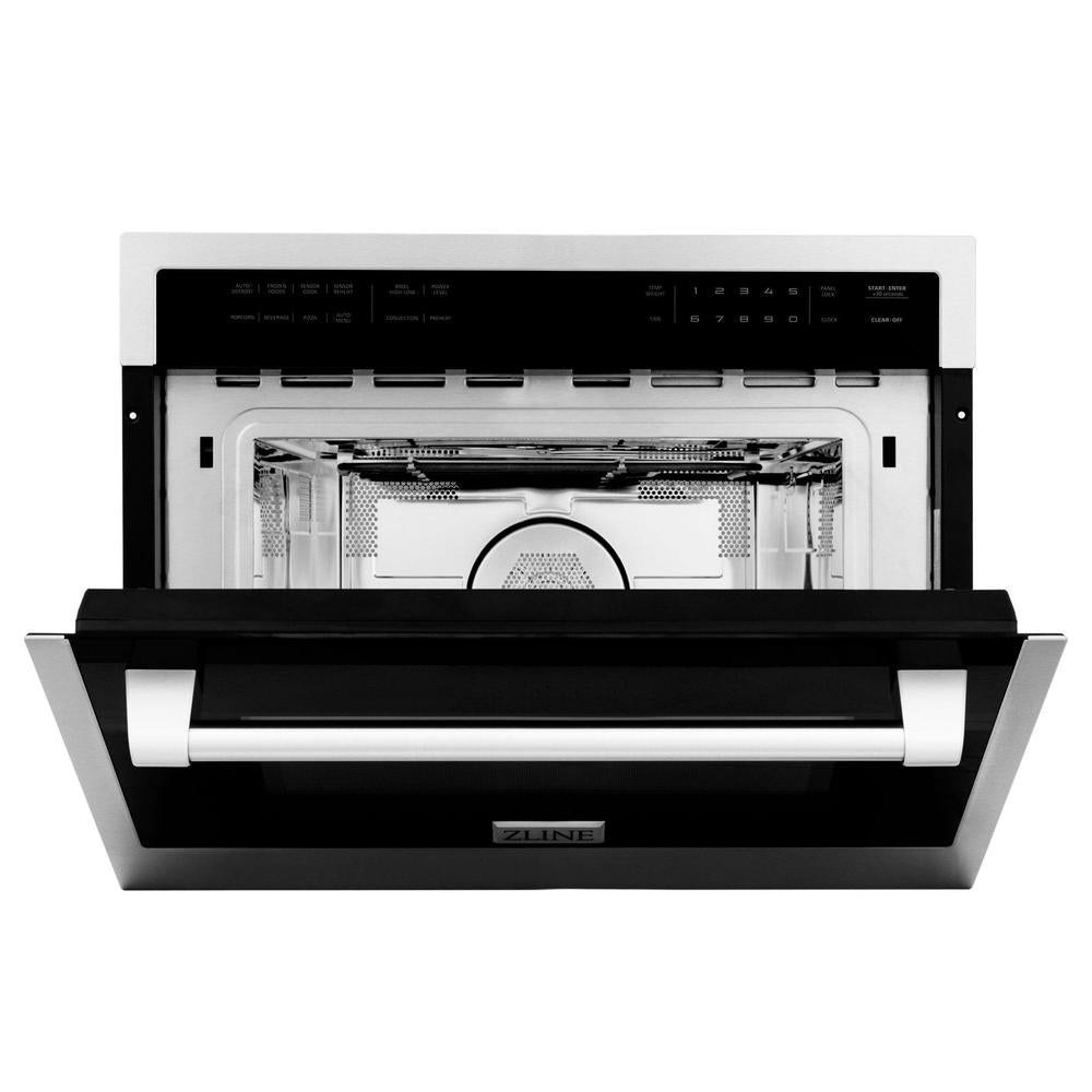 ZLINE 24" Built-in Stainless Steel Microwave (MWO-24) – Rustic Kitchen ...